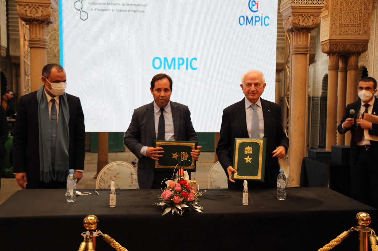 SIGNATURE D’UNE CONVENTION DE PARTENARIAT ENTRE L’OMPIC ET LA FONDATION FRDISI | Office Marocain ...